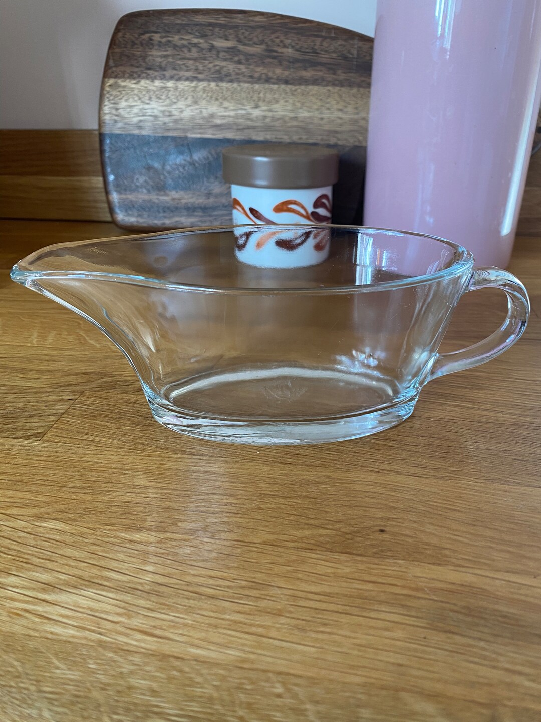 Vintage 1950/60s JAJ Pyrex Clear Gravy Boat - Mid Century - Etsy