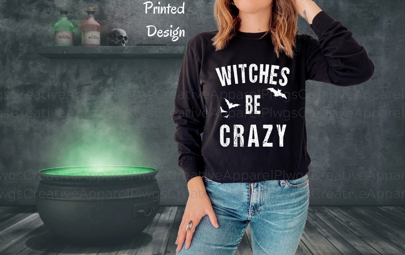 Crazy Witch Tank Top - Etsy