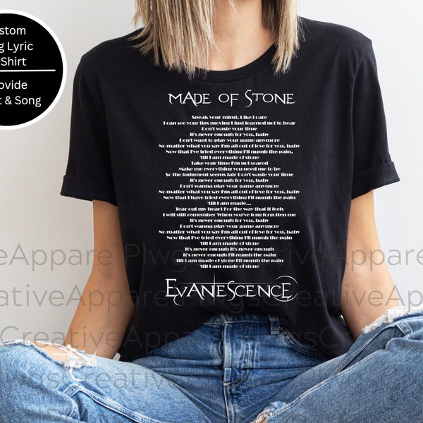 Country Song Lyric Shirts - Etsy