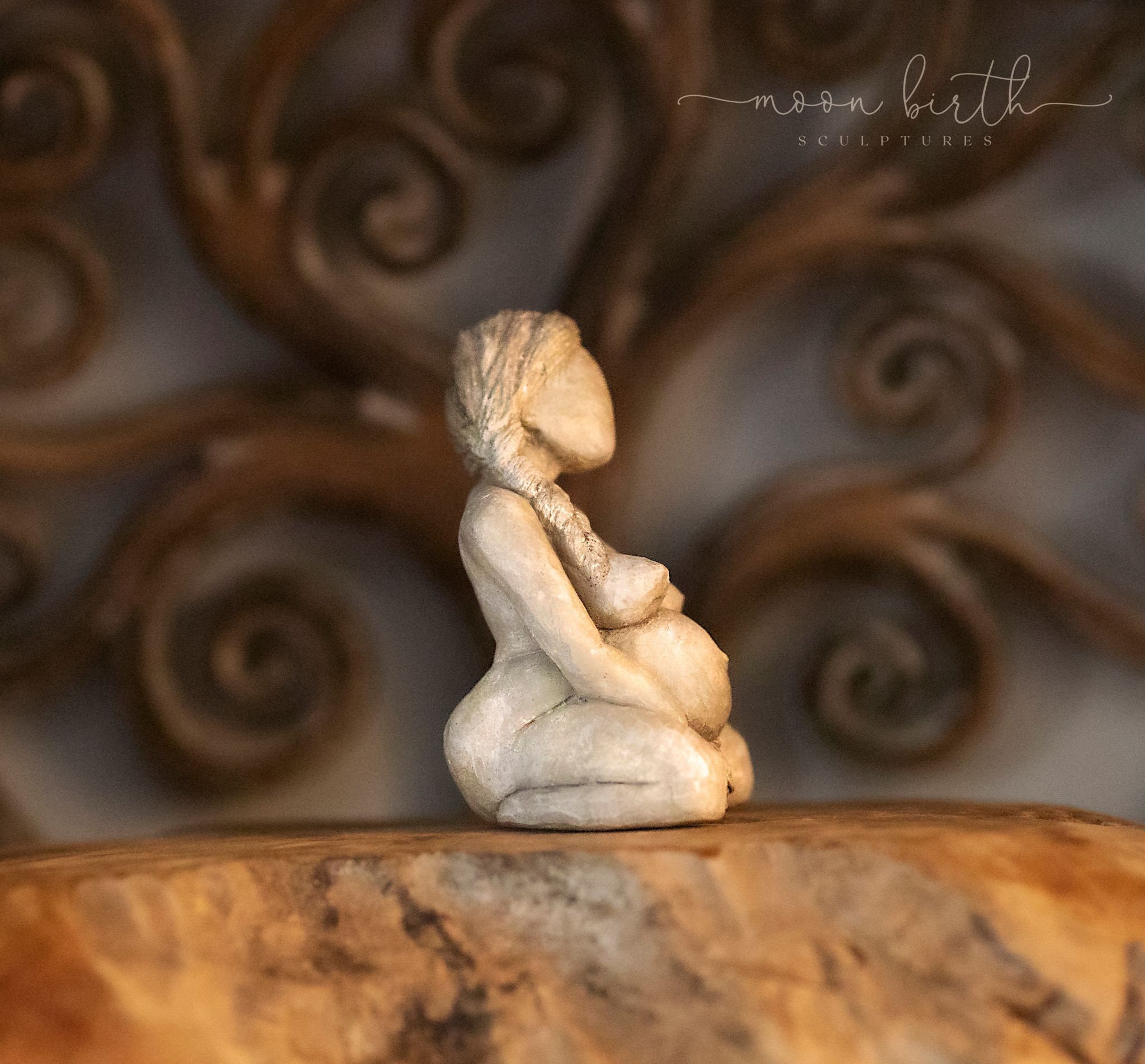Birthing Woman Sculpture Statue Midwife Gift Doula | Etsy
