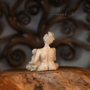 Tandem Feeding Sculpture Statue Midwife Gift Doula Blessingway Birthing ...