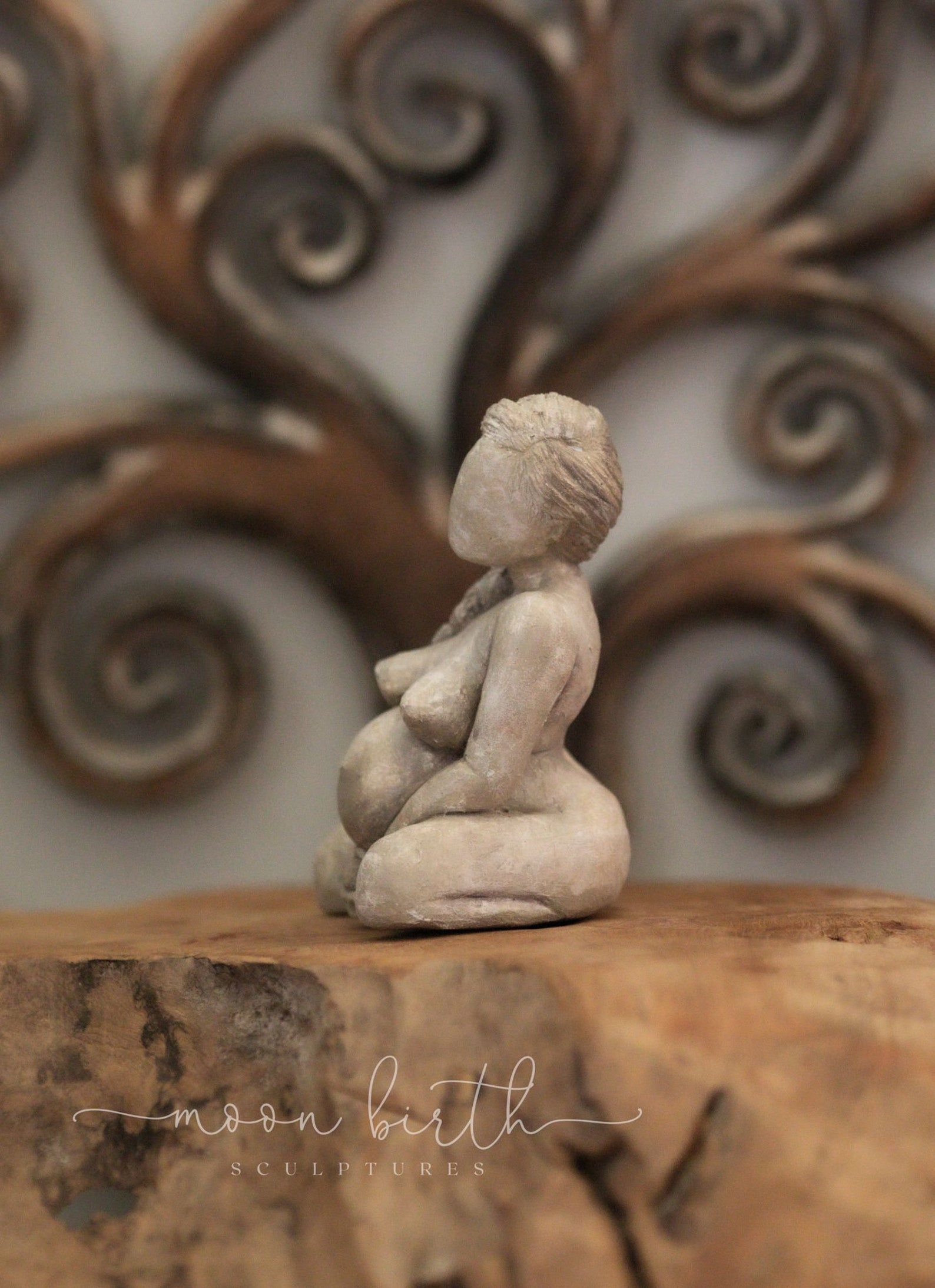 Birthing Woman Sculpture Statue Midwife Gift Doula | Etsy