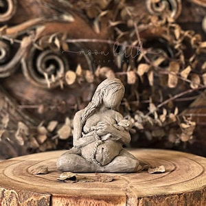 Embrace Sculpture Earthside Statue Midwife Gift Doula Blessingway ...