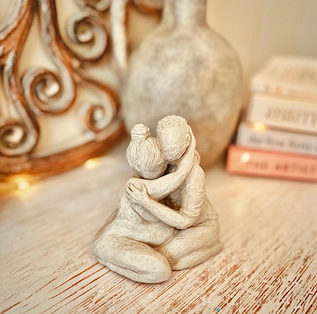 Labouring Couple Sculpture Statue Midwife Gift Doula Blessingway ...