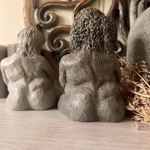 Curvy Birth Sculpture Plus Size Statue Midwife Gift Doula Blessingway ...