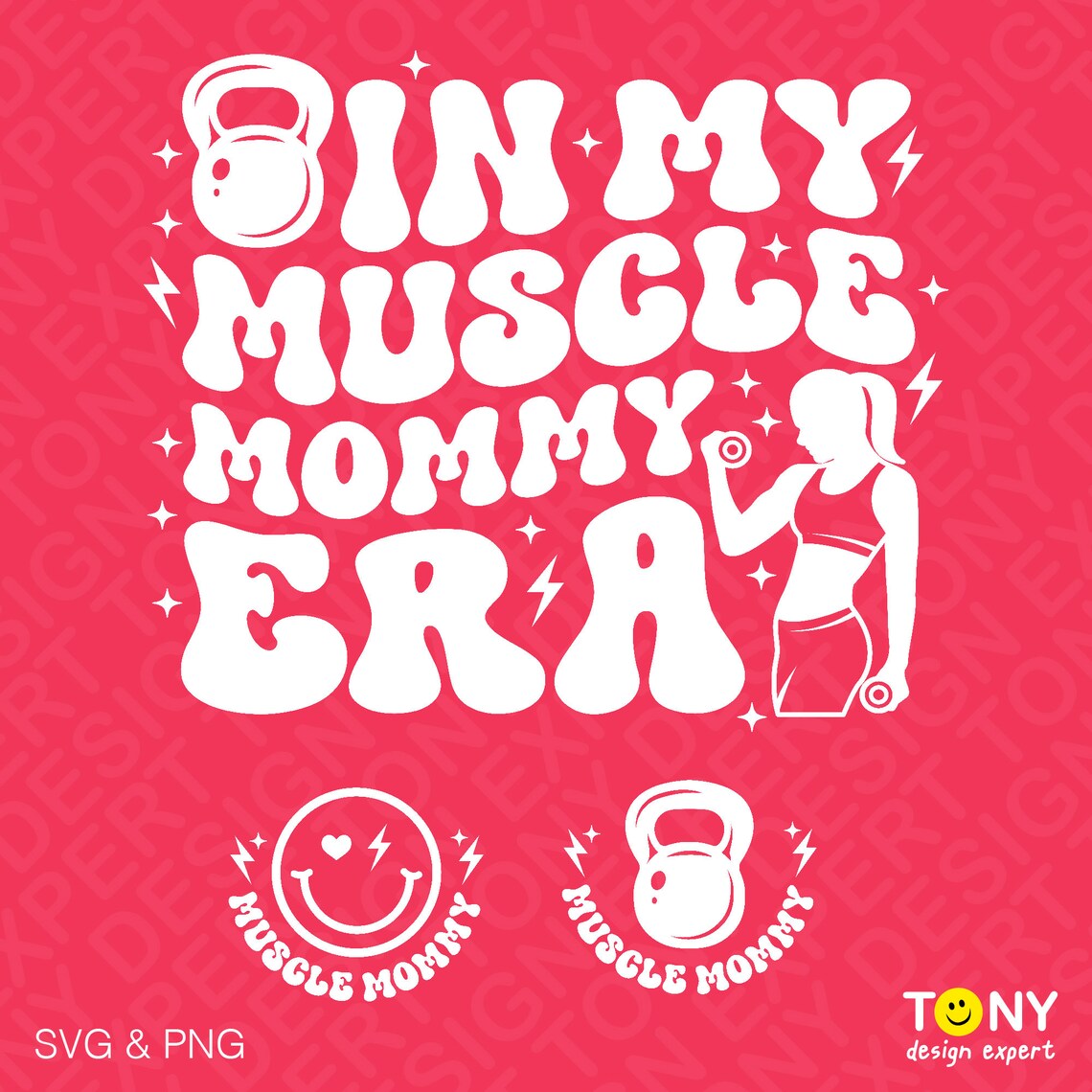 In My Muscle Mommy Era Svg Png, Workouts Svg, Fitness Svg, Front Pocket ...