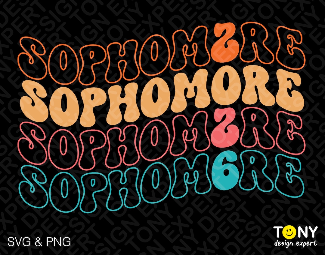 Sophomore 2026 Svg Png, Class of 2026 Svg, Graduate 2026 Svg, Trendy ...