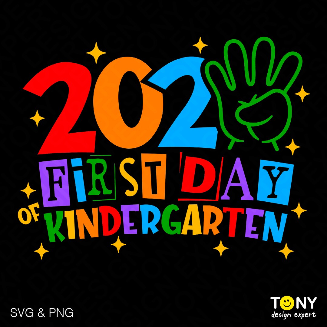 2024 First Day of Kindergarten Svg Png, Kindergarten, Back to School ...