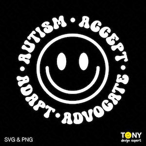 Autism Accept Adapt Advocate Svg Png, Autism Awareness Svg ,autism Svg ...