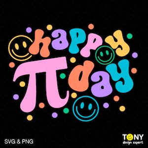 Happy Pi Day Svg Png, Pi Day Svg, Math Teacher Svg, Math Lover Gift ...
