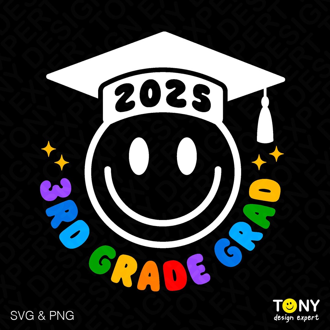 2025 3rd Grade Grad Svg Png, 3rd Grade Graduate Svg, Funny Third Grade ...