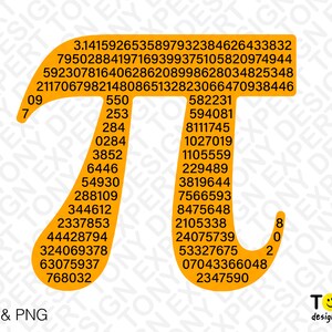 Pi Svg, 3.14 Svg, Pi Symbol Svg, Pi Day Svg, Value of Pi Svg, Math ...