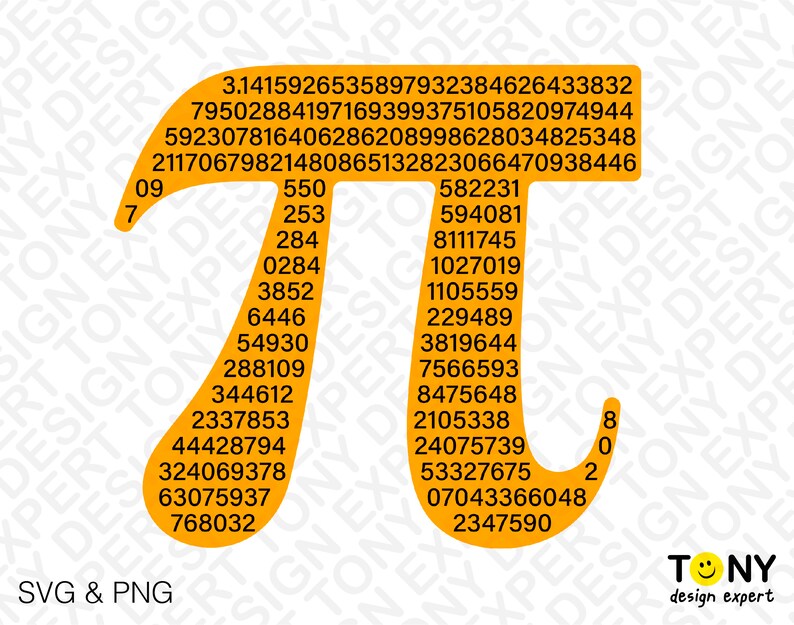 Pi Svg 3.14 Svg Pi Symbol Svg Pi Day Svg Value of Pi Svg - Etsy