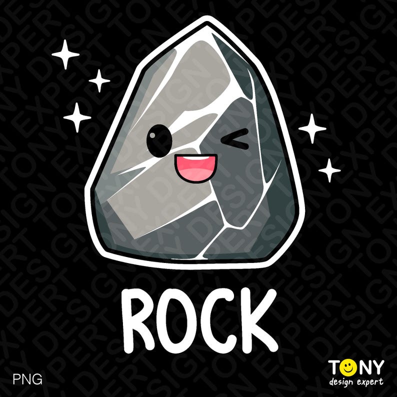 Rock Paper Scissors Png, Kawaii Group Matching Party Png, Funny ...