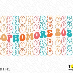 Sophomore 2026 Svg Png, Class of 2026 Svg, Graduate 2026 Svg, Trendy ...