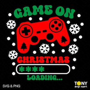 5 Colour Bundle Game on Christmas Loading Svg Png, Funny Christmas Gift ...