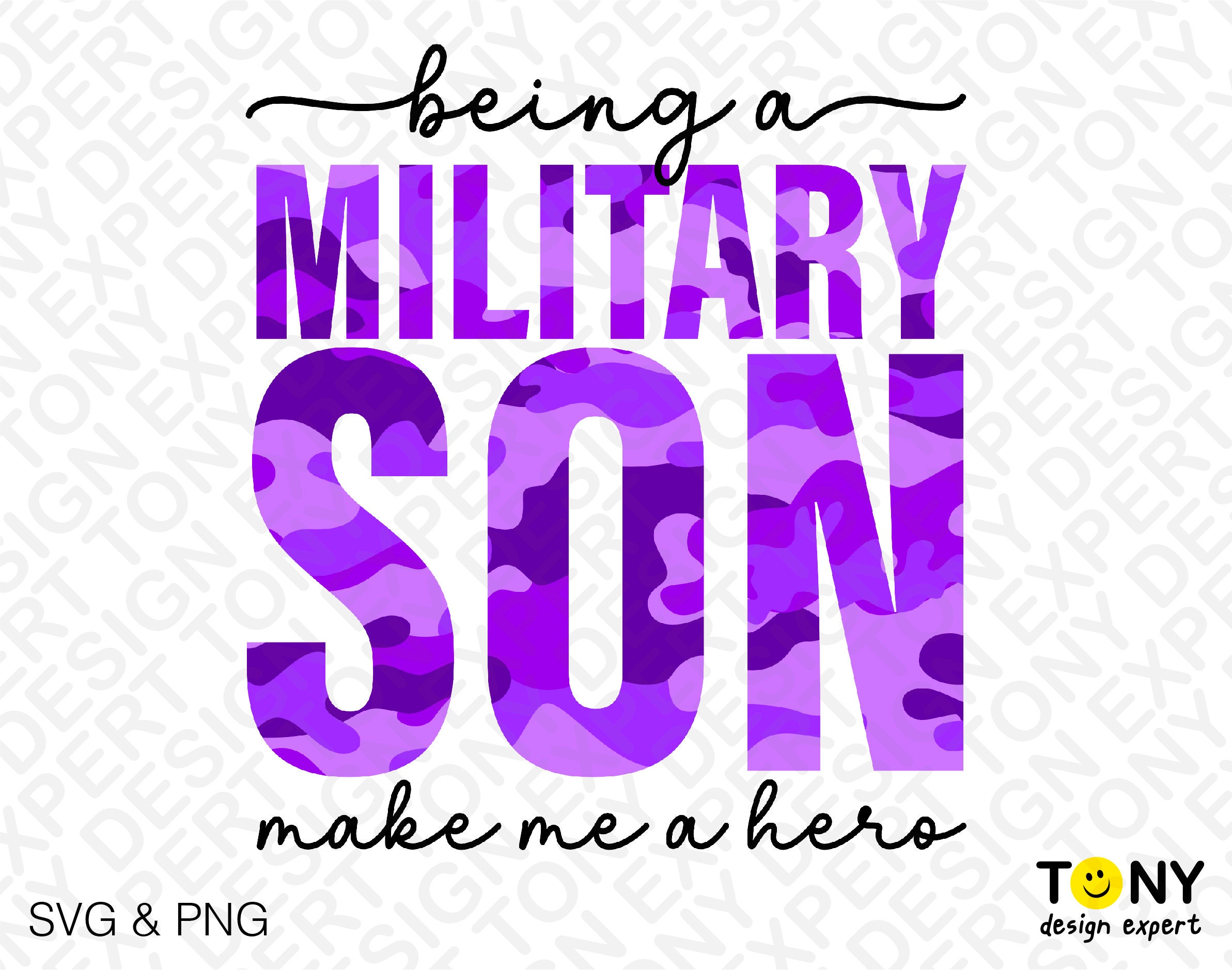 Being A Military Son Make Me A Hero Svg Png Military Child - Etsy
