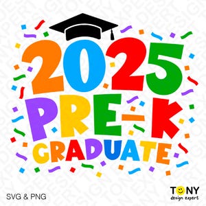 2025 Pre-k Graduate Svg Png, Pre-kindergarten Graduate Svg, Funny End ...