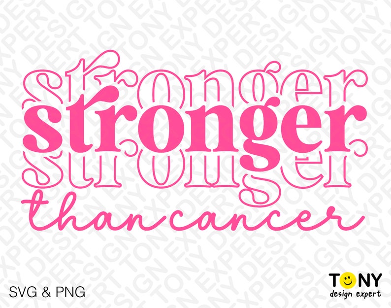 Stronger Than Cancer Svg Png, Cancer Svg, Cancer Survivor, Cancer ...
