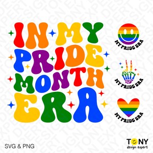 4 Design in My Pride Month Era Svg Png, Lgbtq Lgbt Pride Month Svg ...
