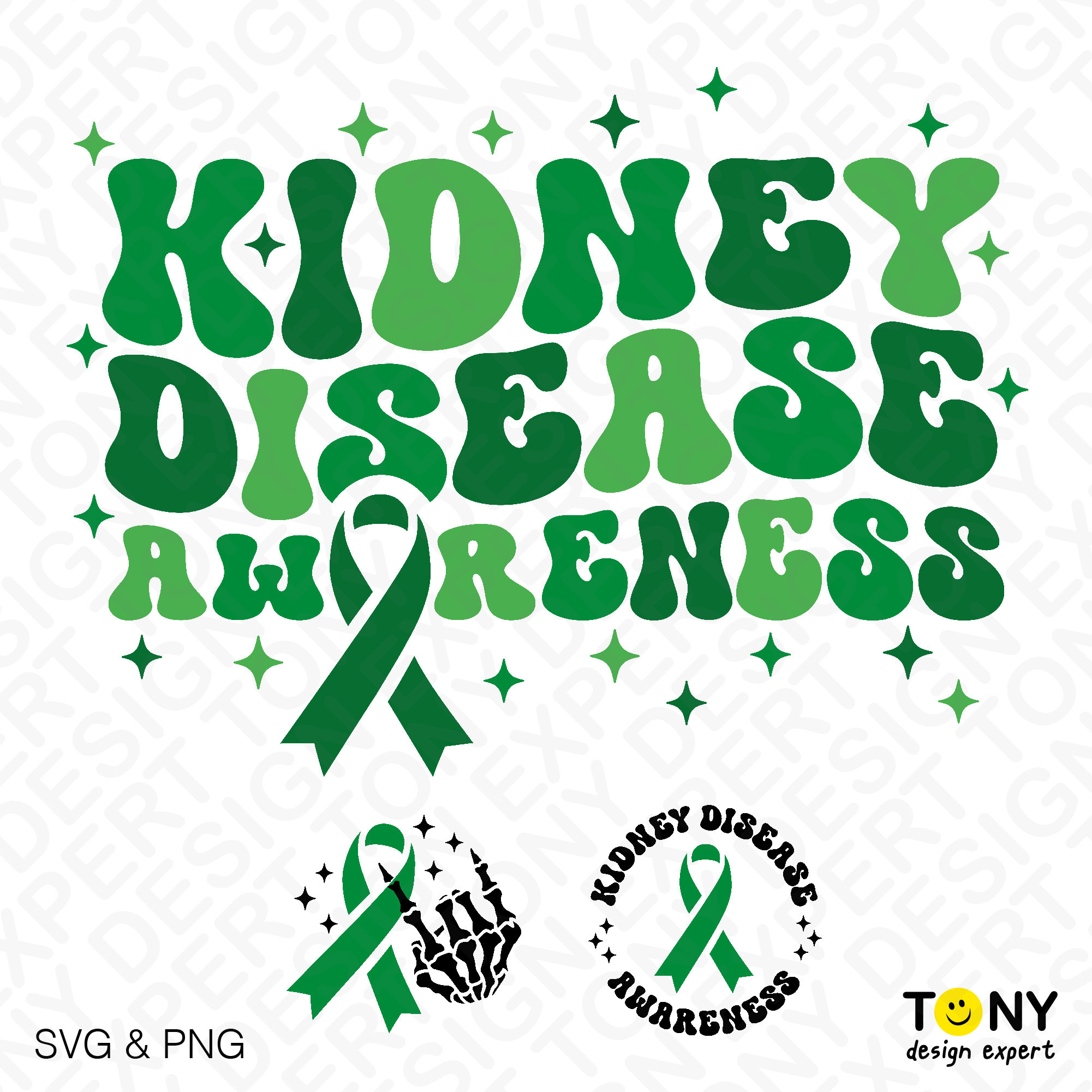 Kidney Disease Awareness Svg Png, Kidney Donor Support Gifts Idea ...