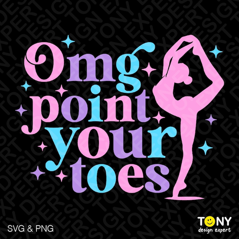 Omg Point Your Toes - Etsy