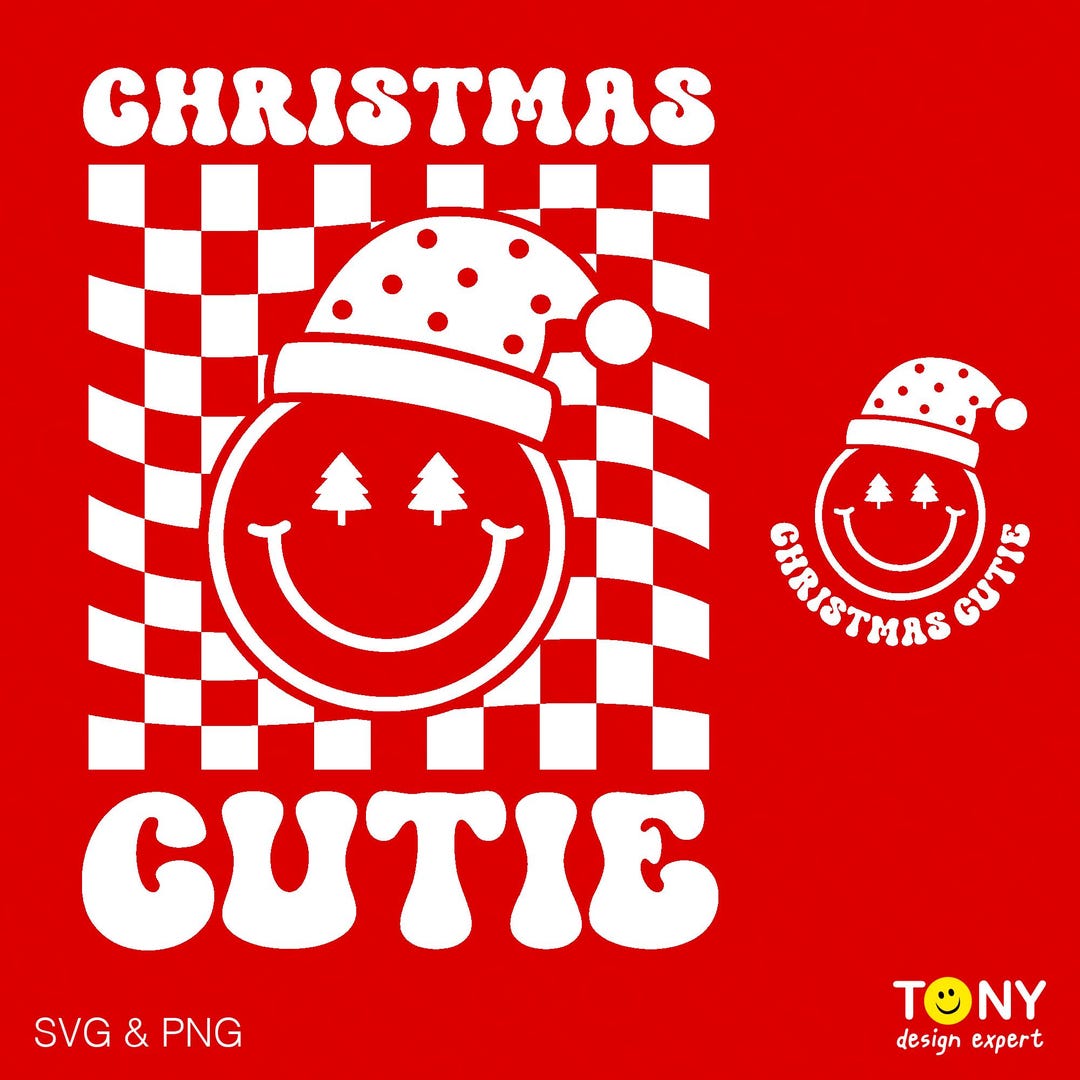 4 Colour Christmas Cutie Svg Png, Funny Christmas Gift, Xmas Party Svg ...