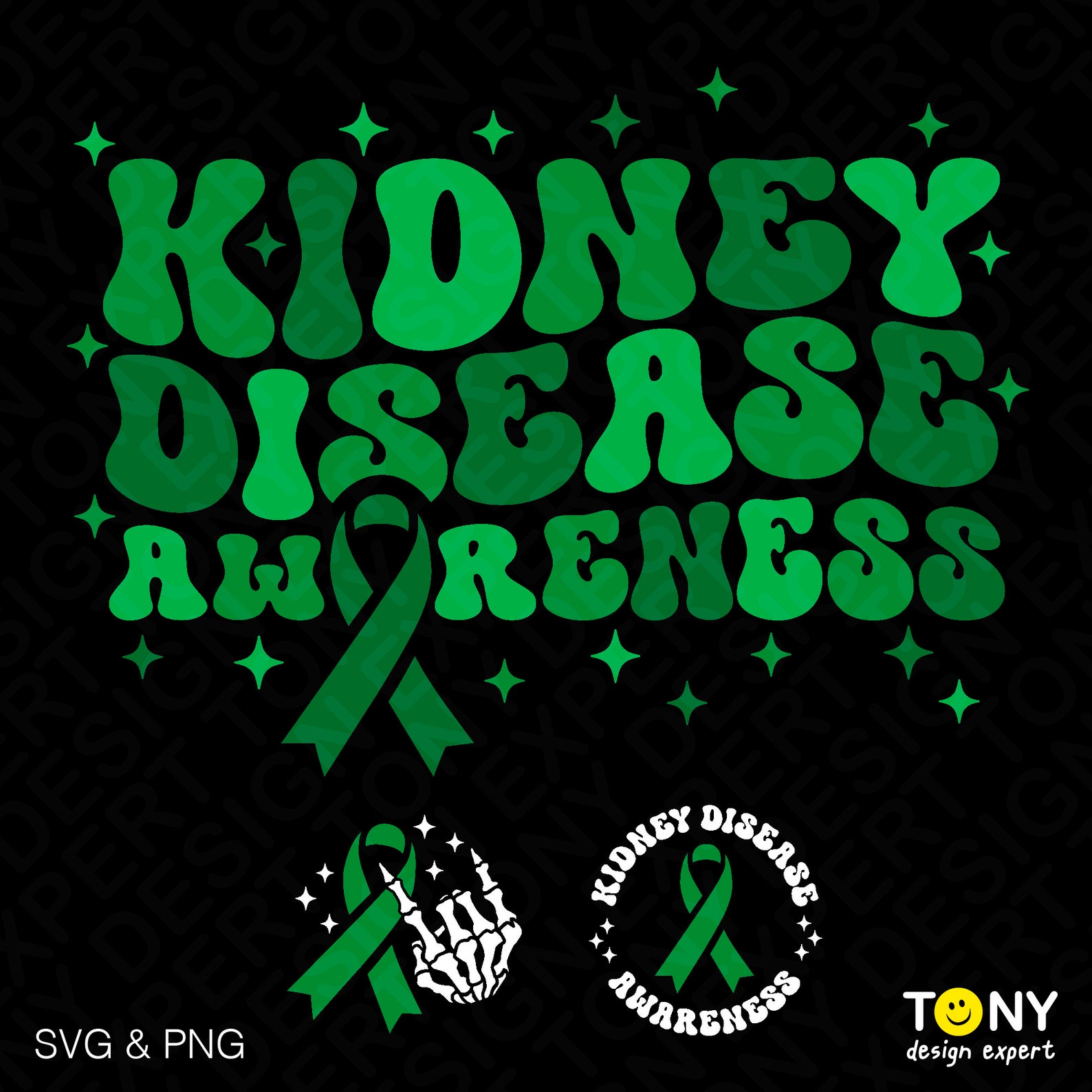 Kidney Disease Awareness Svg Png, Kidney Donor Support Gifts Idea ...
