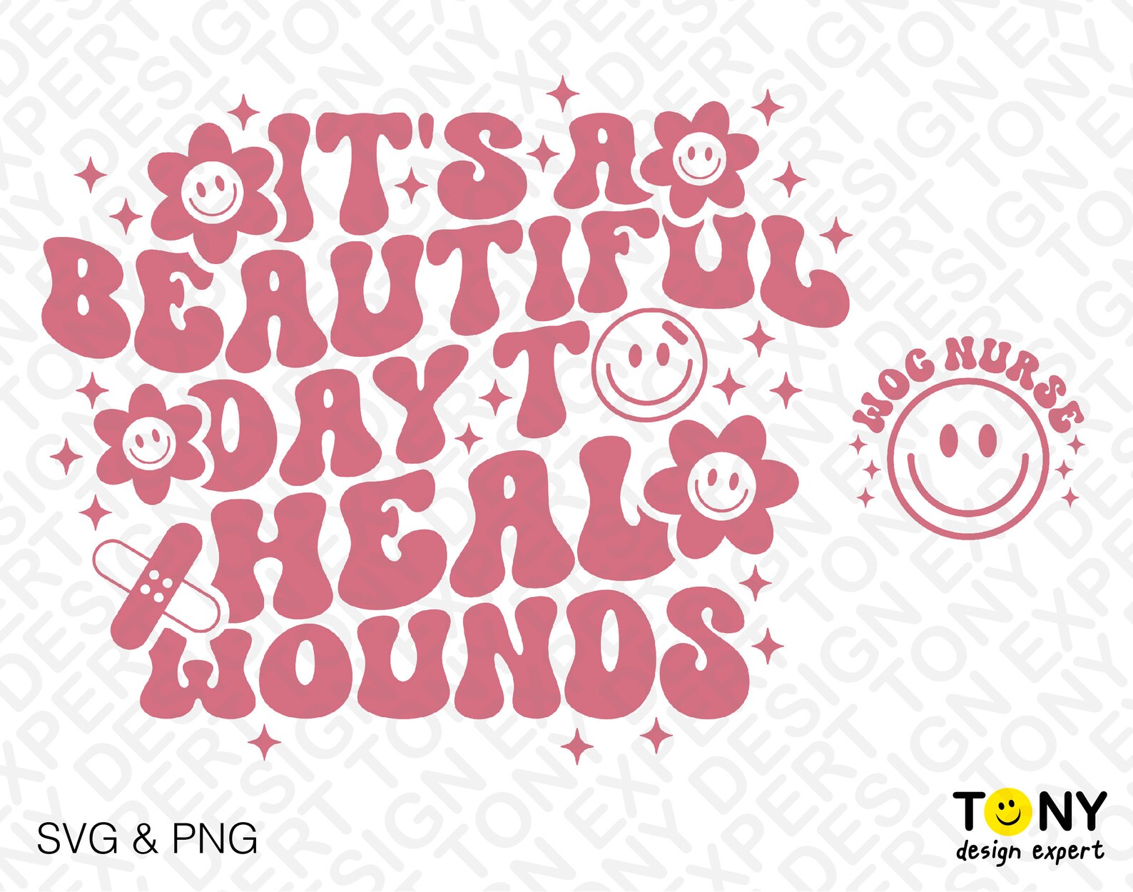 It's Beautiful Day to Heal Wounds Svg Png, Woc Nurse Svg, Wound Care ...