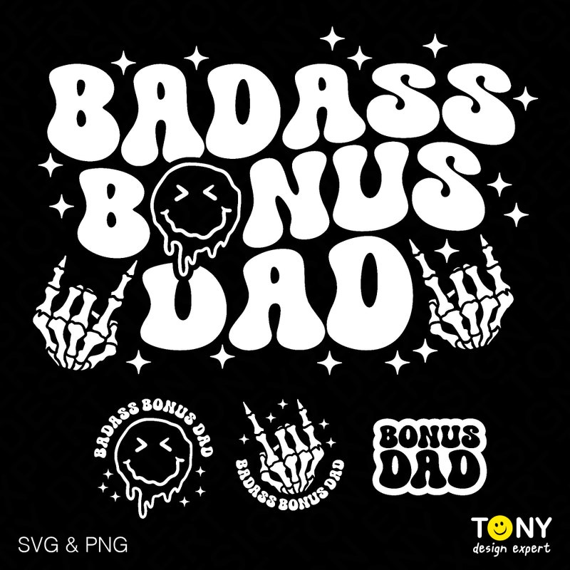 Bonus Dad Svg - Etsy