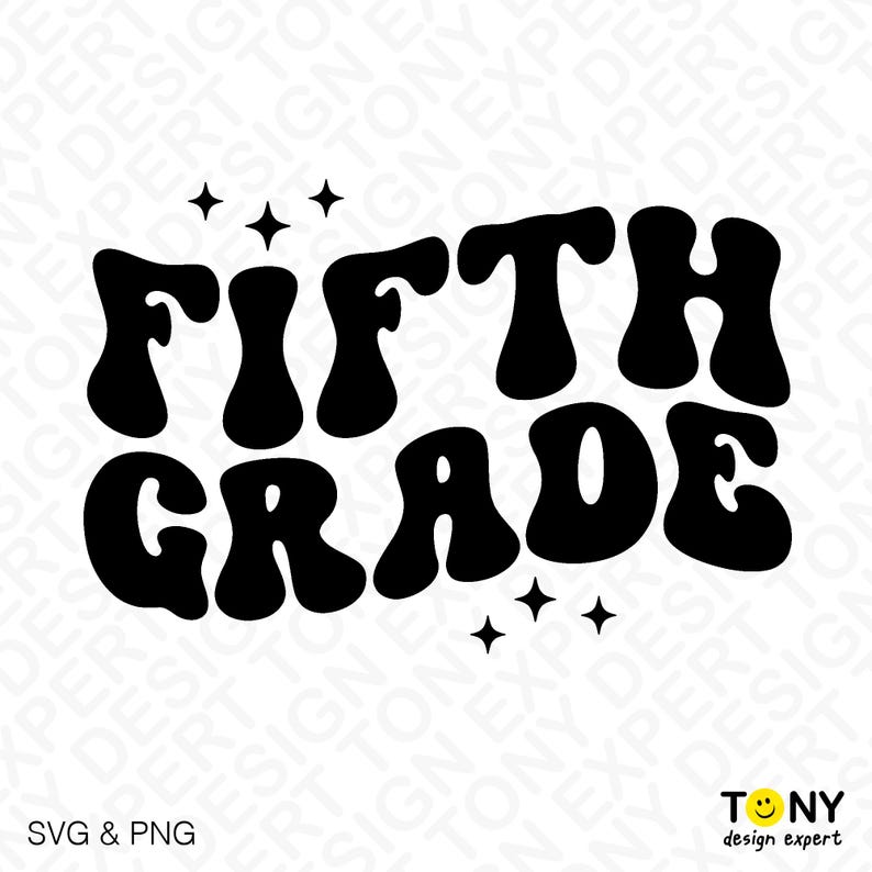 Fifth Grade Svg Png, 5th Grade Grad Svg, Funny Back to School Svg ...