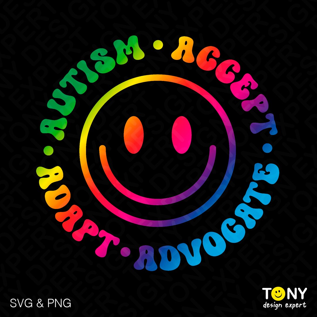Autism Accept Adapt Advocate Svg Png, Autism Awareness Svg ,autism Svg ...