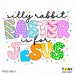 Silly Rabbit Easter is for Jesus png, Easter Rabbit Png, Funny God ...