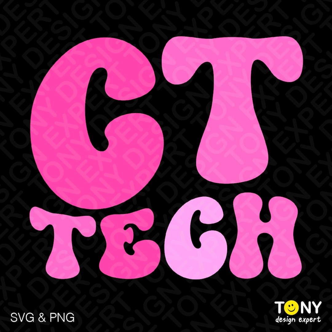 3 Colour CT Tech Svg Png, X-ray Technologist Svg, X-ray Tech Svg, Gifts ...