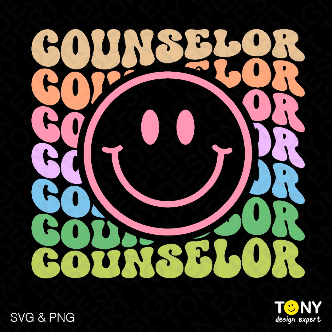 Counselor Svg Png, Funny School Counselor Appreciation Gift Idea Trendy ...