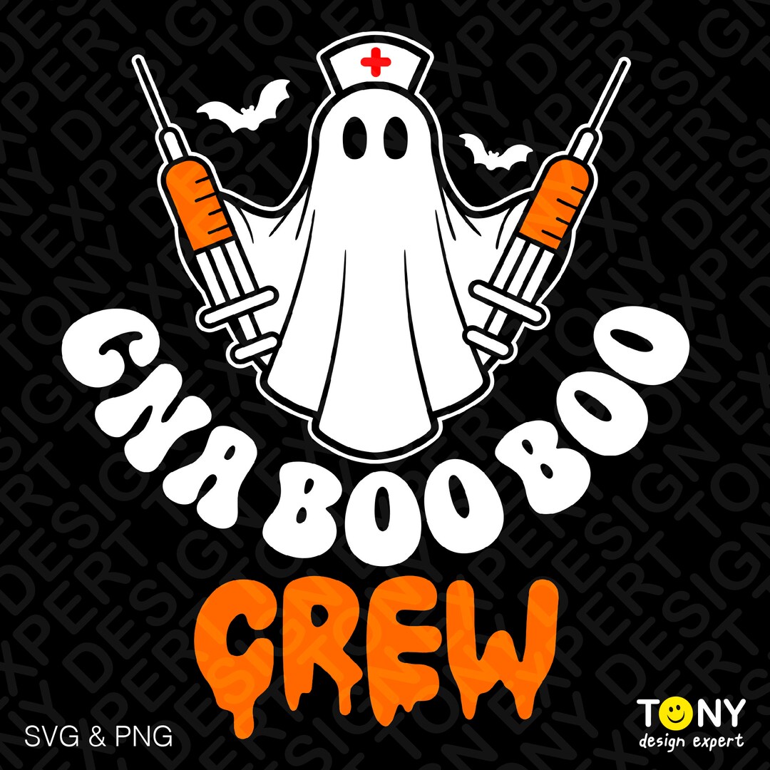 CNA Boo Boo Crew Svg Png, Cna Nurse Svg, Halloween Cna Nurse Svg, Spooky Nurse Svg, Nurse Svg ...