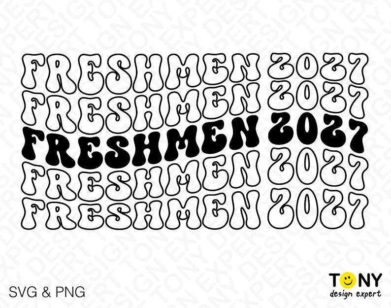 Freshmen 2027 Svg Png, Class of 2027 Svg, Graduate 2027 Svg, Trendy ...