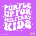 Purple up for Military Kids Svg Png, Military Child Awareness Svg ...