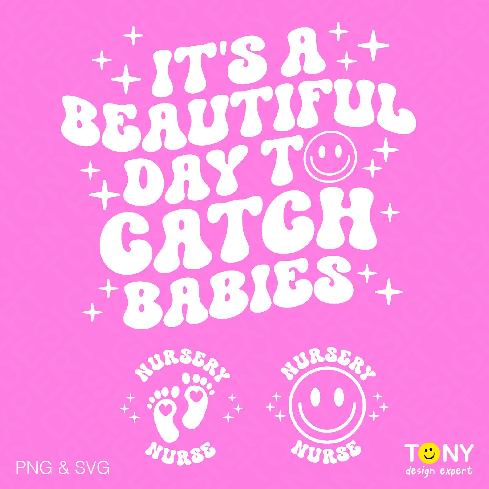 It's A Beautiful Day to Catch Babies Svg Png, Nursery Nurse Svg, Ld ...