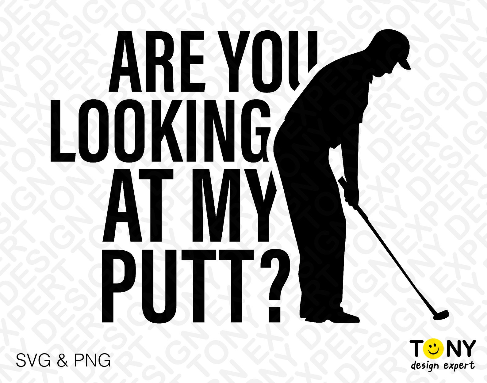 Are You Looking at My Putt Svg Png, Golf Svg, Funny Golf Quote Svg ...