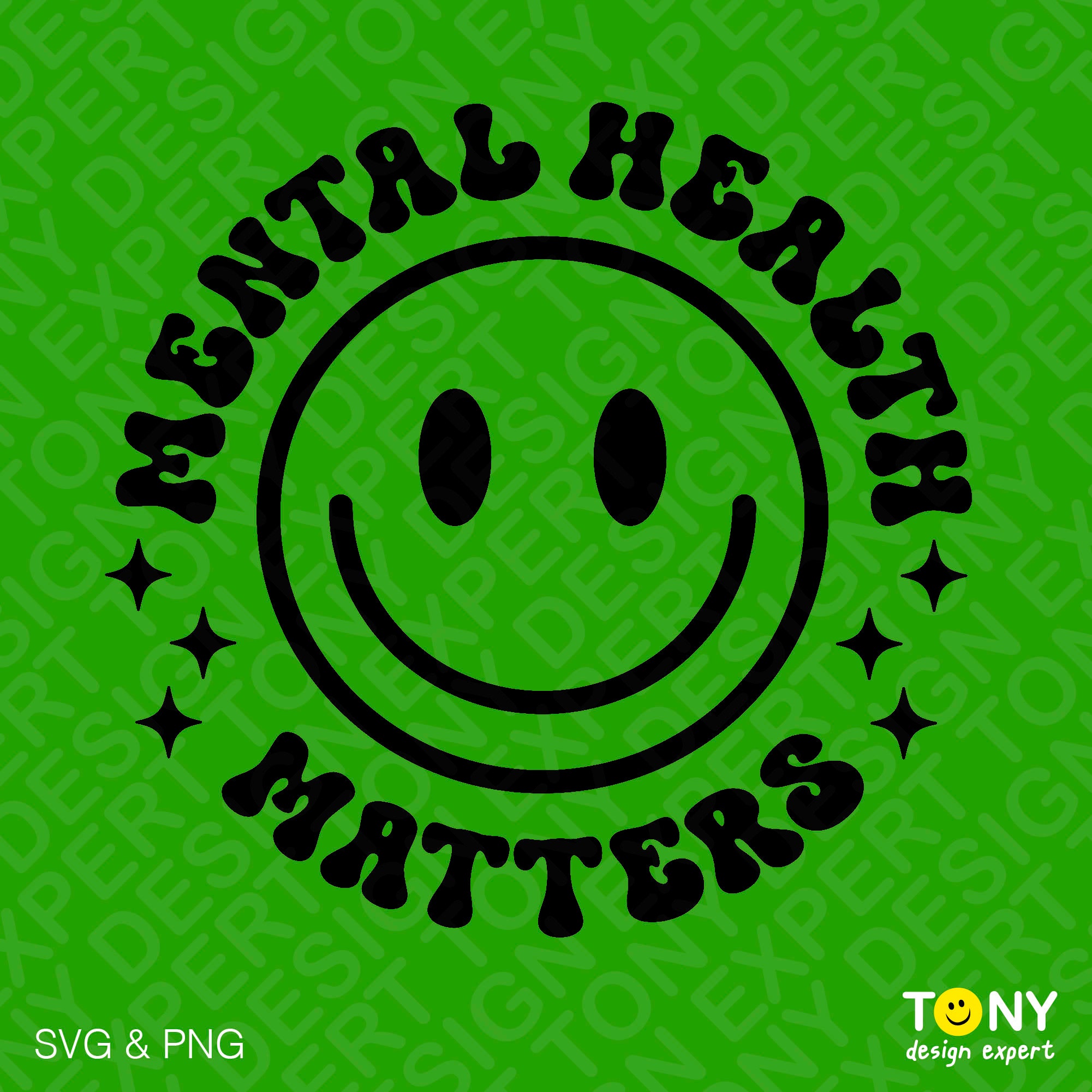 3 Colour Mental Health Matters Svg Png, Mental Health Awareness Trendy ...
