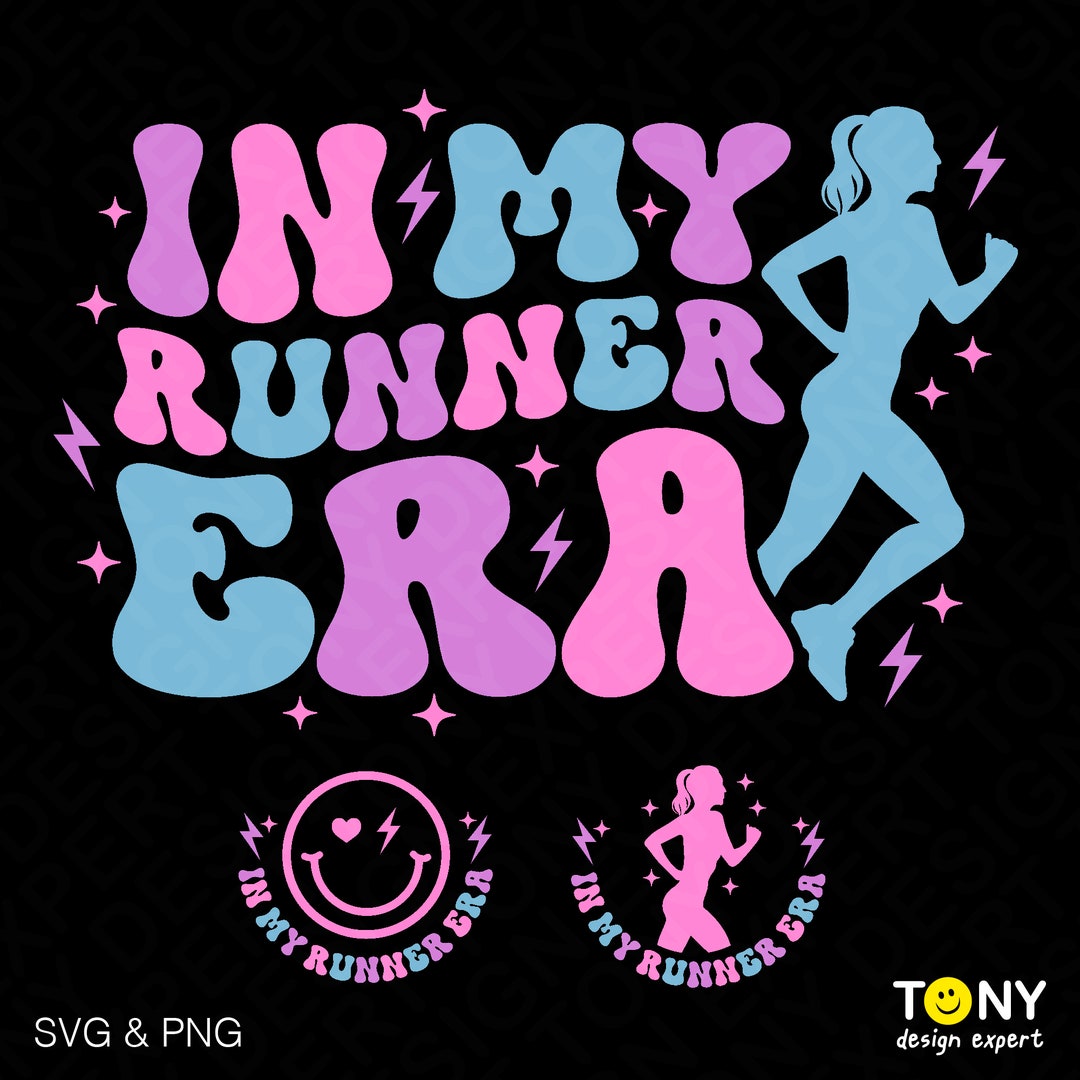 In My Runner Era Svg Png, Runner Svg, Running Era Svg Front Pocket ...