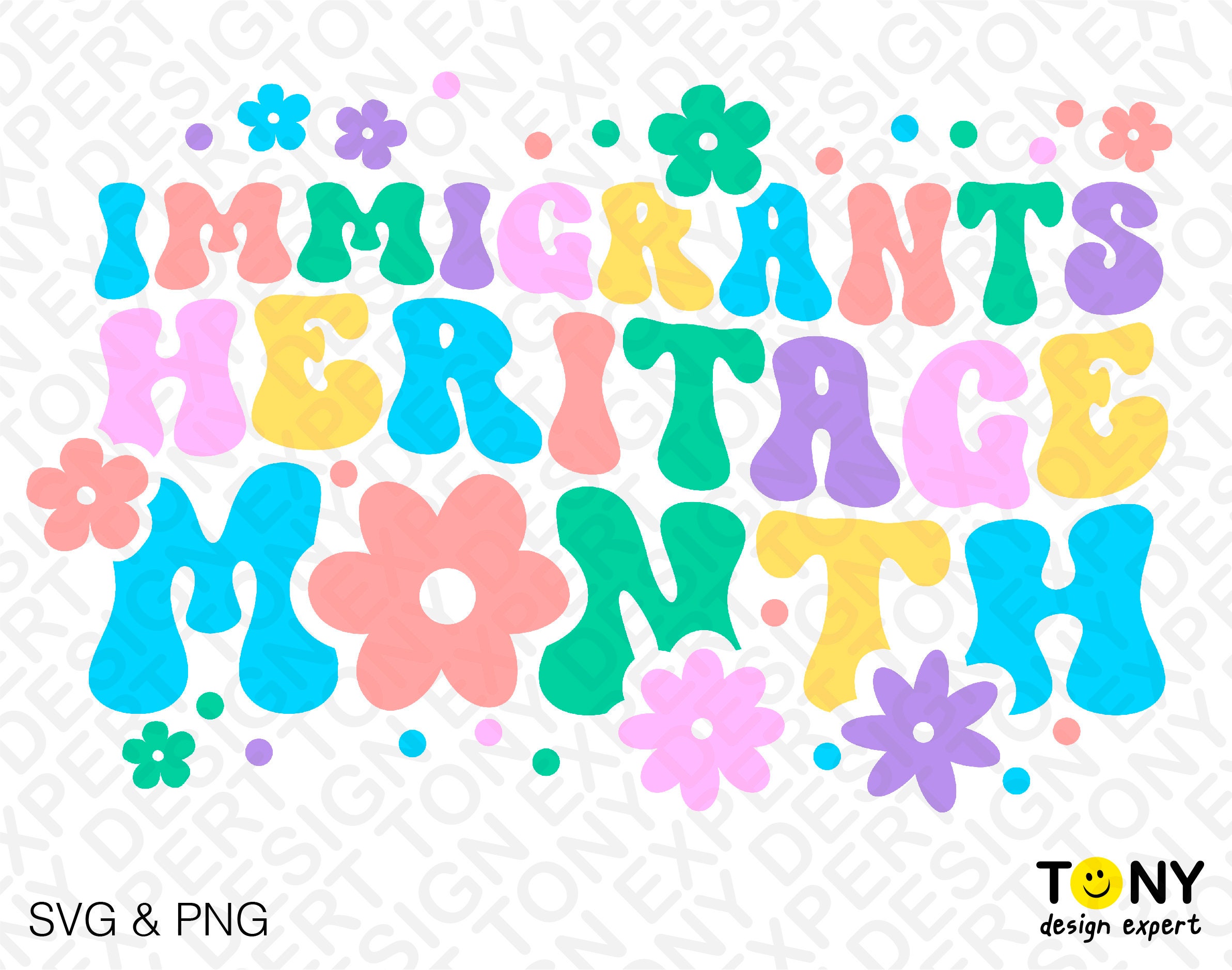 Immigrant Heritage Month Svg Png, Made by Immigrants Svg, Proud ...
