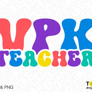 VPK Teacher Svg Png, Pre-k Svg, Vpk Svg, Voluntary Pre-k, Back to ...