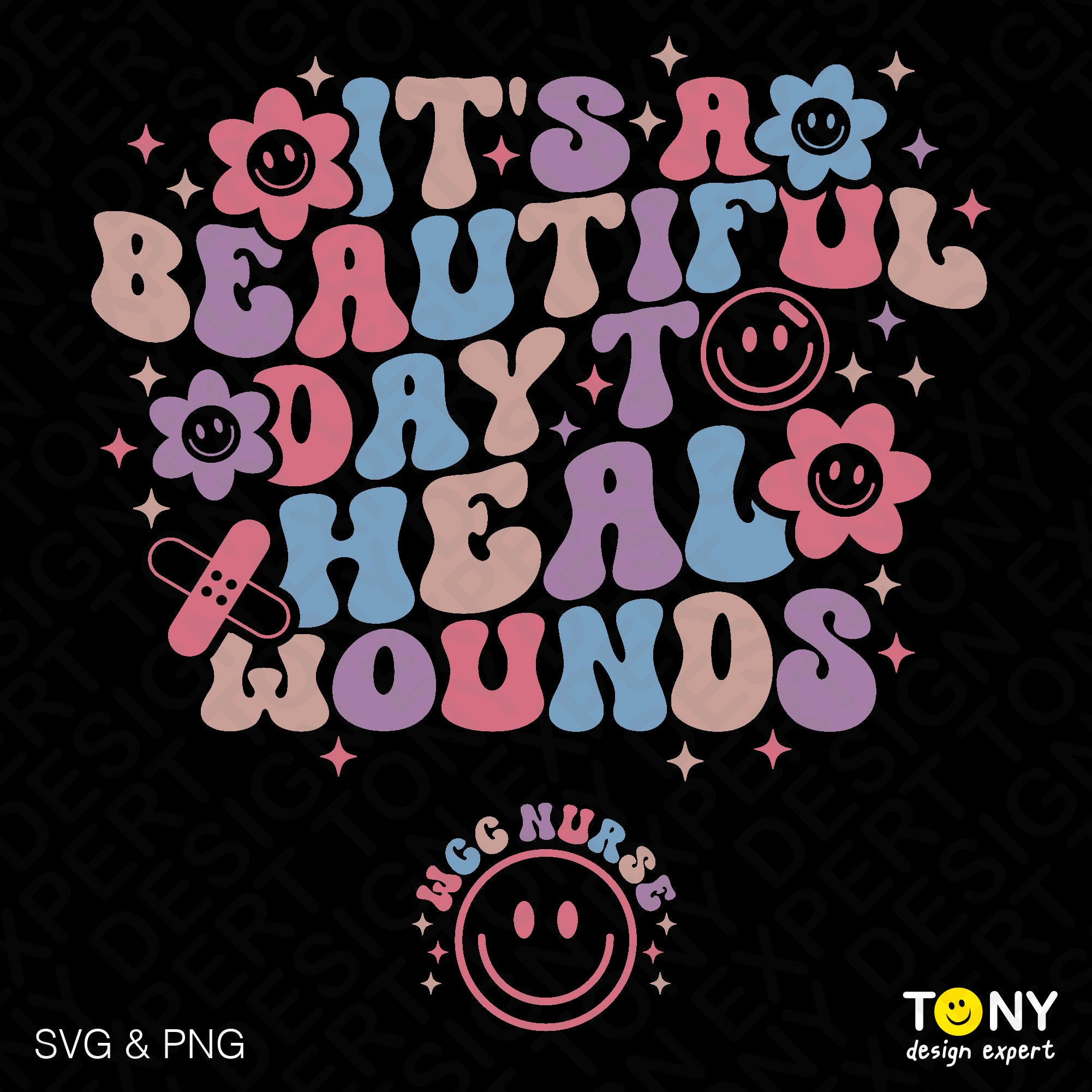 It's Beautiful Day to Heal Wounds Svg Png, Wcc Nurse Svg, Wound Care ...