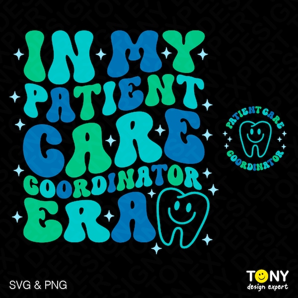 Patient Care Coordinator Svg Etsy