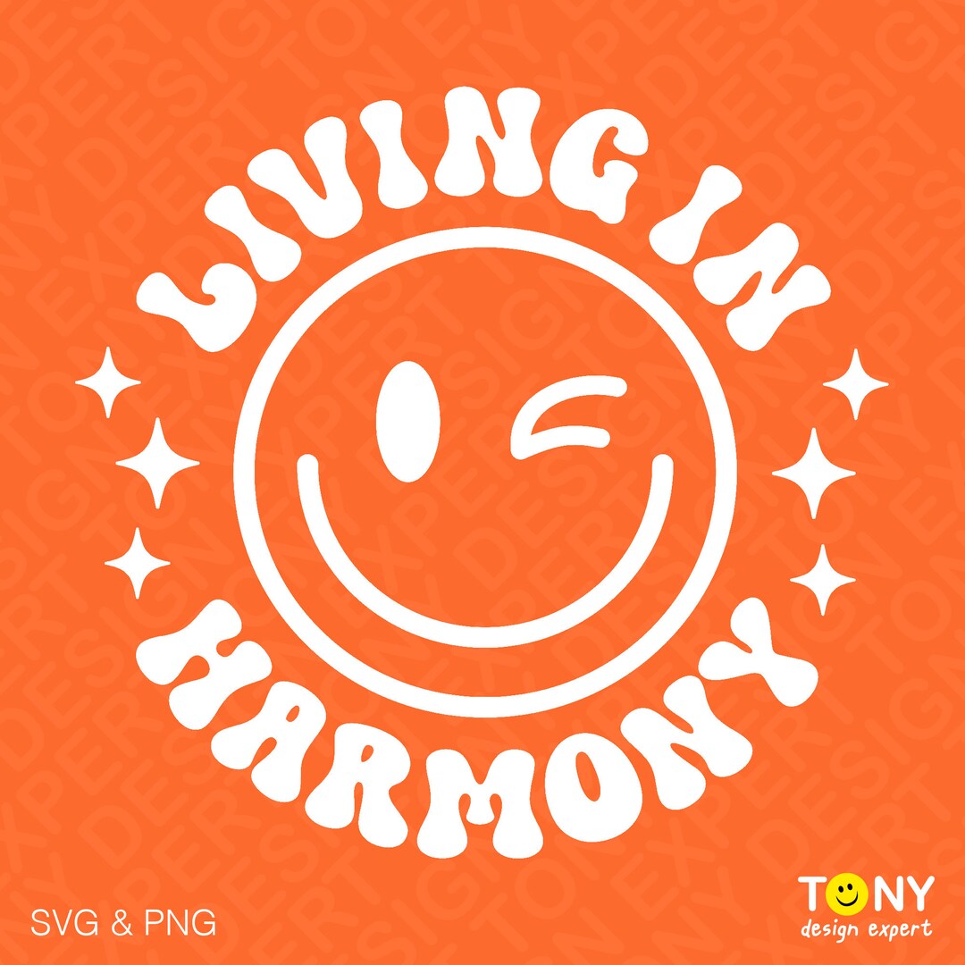 Harmony Day Svg Png, Living in Harmony Svg, Happy Harmony Day Svg ...