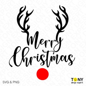 Merry Christmas Svg Png, Reindeer Christmas Svg, Xmas Svg, Funny ...