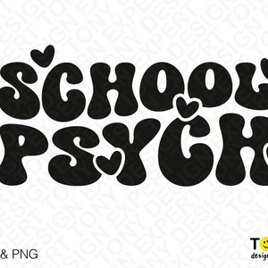 School Psych Svg Png, School Psychologist Svg, School Counselor Svg ...