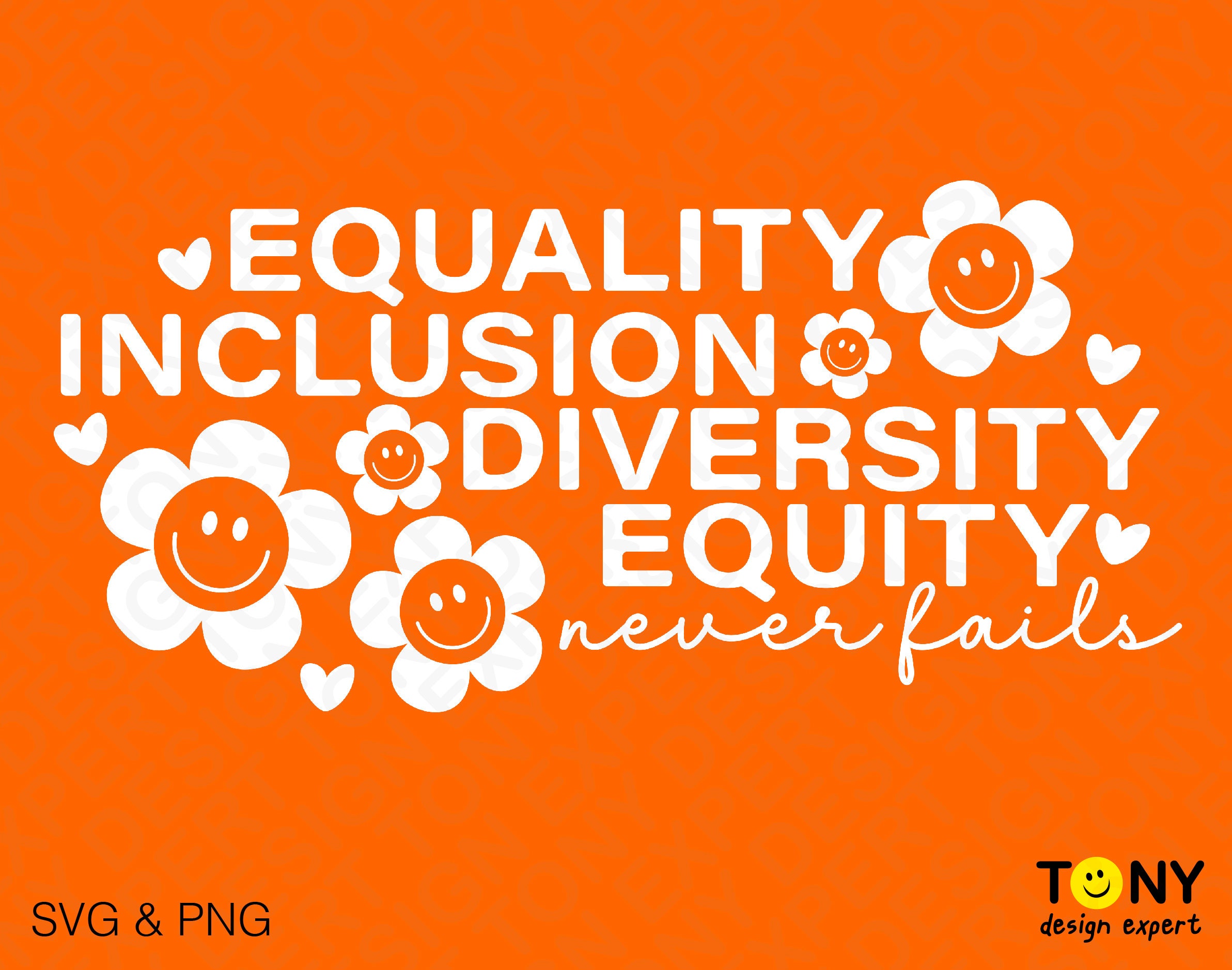 Love Never Fails Svg Png, Equality Svg, Inclusion Svg, Diversity Svg ...